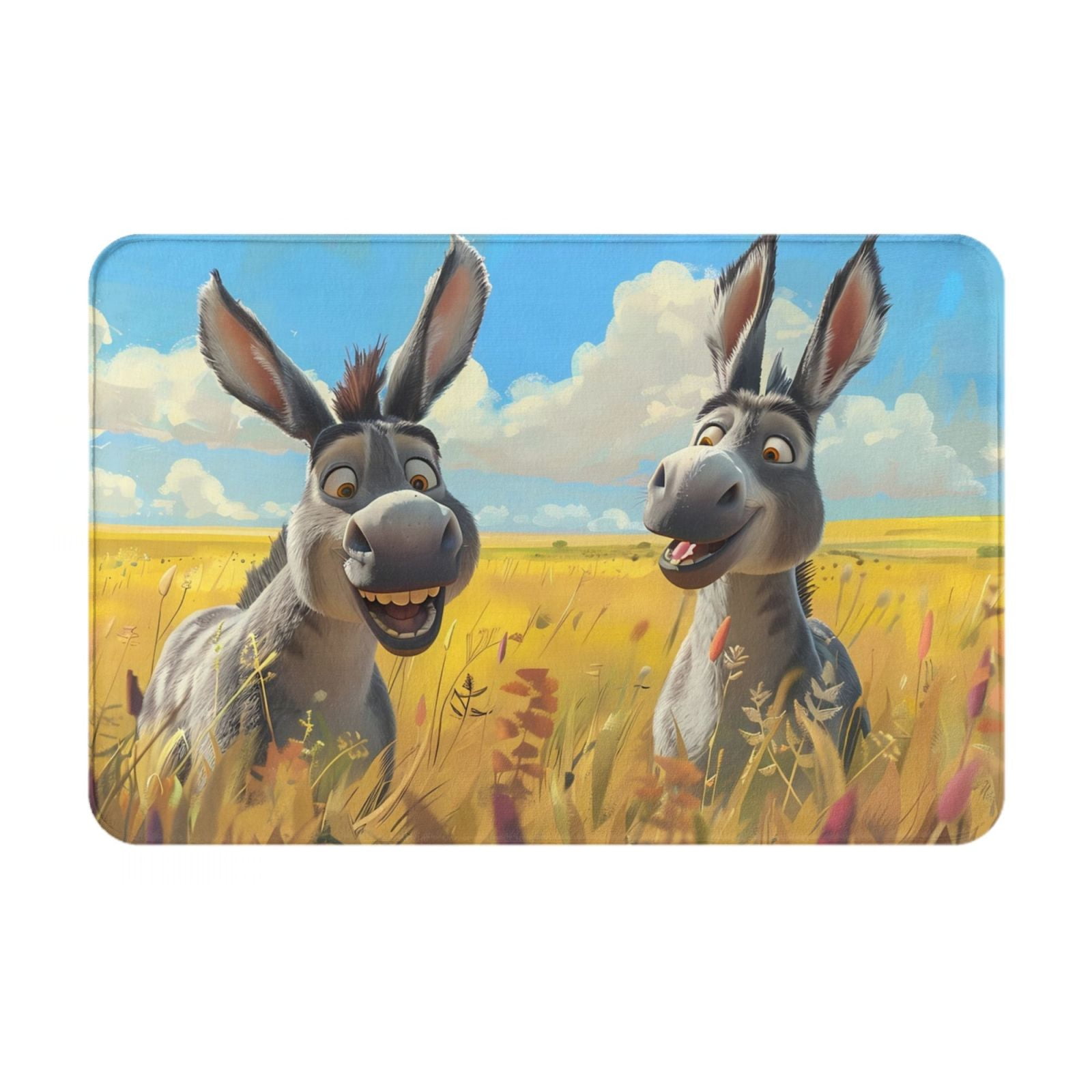 Front Door Mat Indoor Outdoor Outside Entrance - Funny Countryside ...