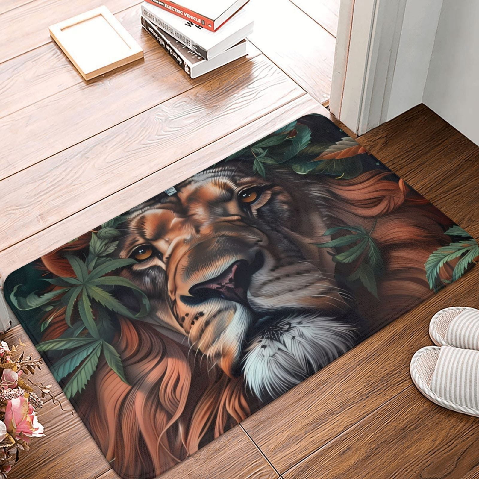 Front Door Mat Indoor Outside Entrance, Easy Clean Doormat Outdoor ...