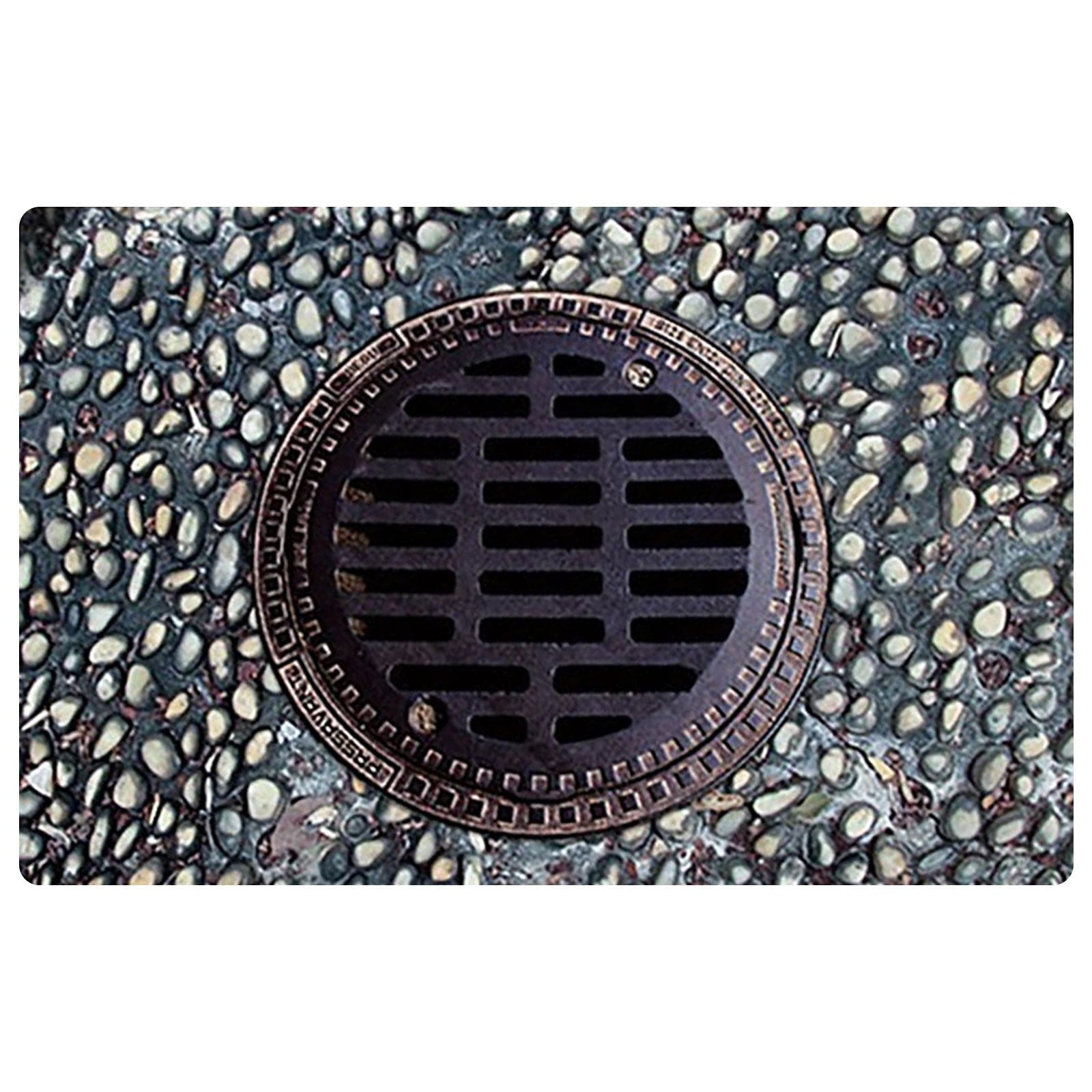 Front Door Mat Outside Entrance 23.62x35.43 Inch 3D Trap Optical Visual ...