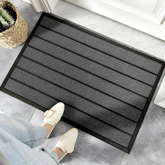 Front Door Mat Outside Entrance: All Weather Durable Welcome Mat for ...