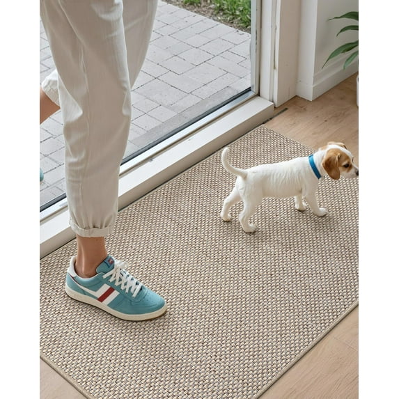 Front Door Mat + Rubber Backed Low Profile + Special Offer + Absorbent ...