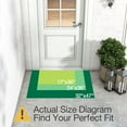 Front Door Mat for Outside Entrance 32"x47", Heavy-Duty Dirt-Trapping ...
