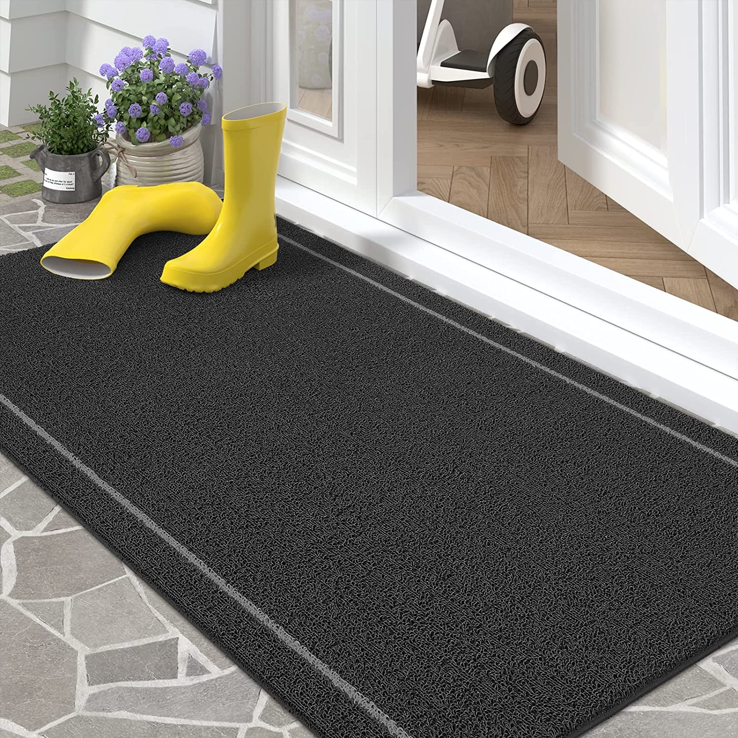 Front Door Mats Outdoor: Doormat for Outside Entry Home Entrance Back ...