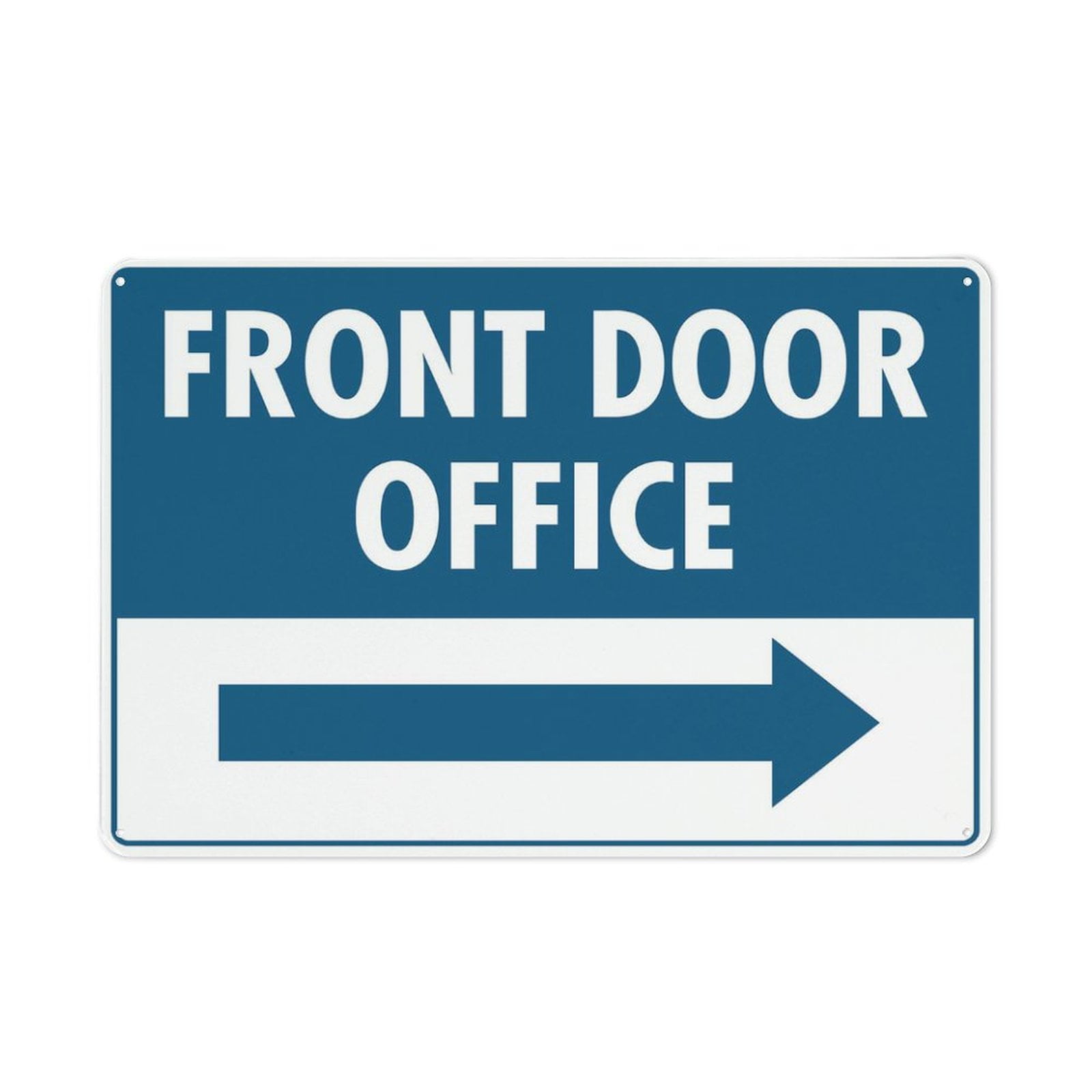 Front Door Office (Right) Sign For House Door Office Business Yard ...