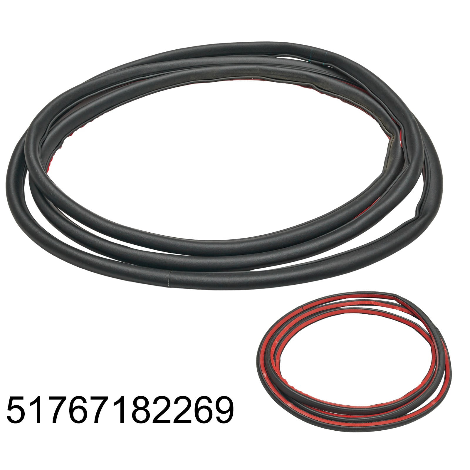 Front Door Rubber Sealing Strip Seal for BMW 5\' F10 F18 LCI 520 ...