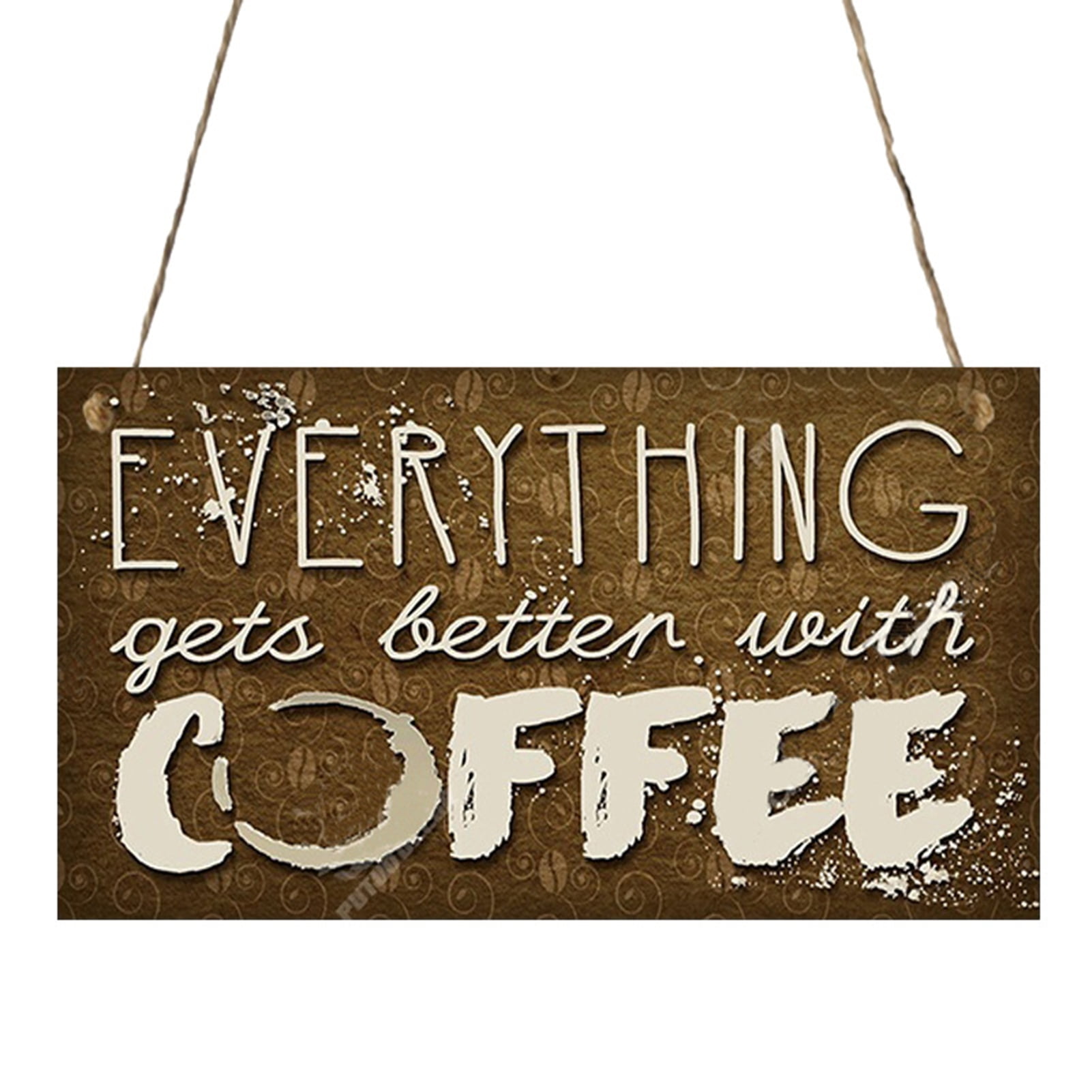 Front Door Sign Exquisite Pattern Lanyard Design Smooth Edge Burr Free ...