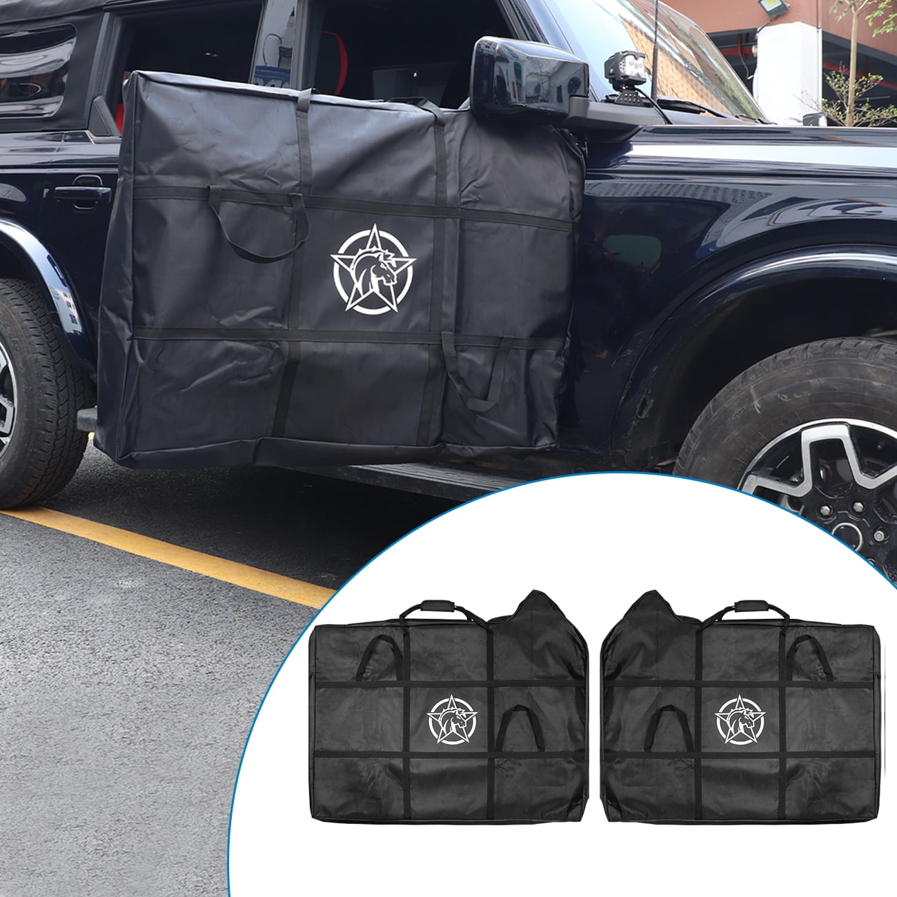 Front Door Storage Bag Oxford Cloth Doors Protection Bag Compatible ...