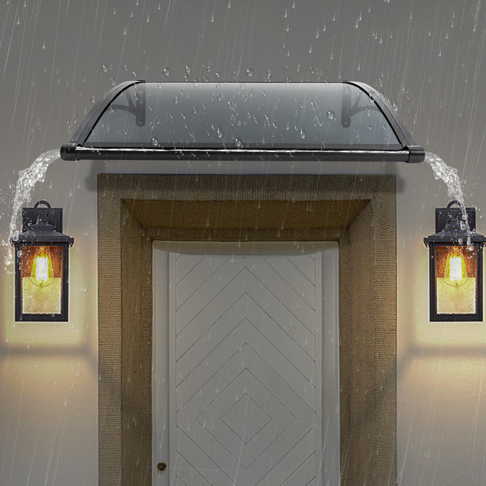 Front Doors/Windows Overhang Awning for Sun Shutter, Patio Awning ...