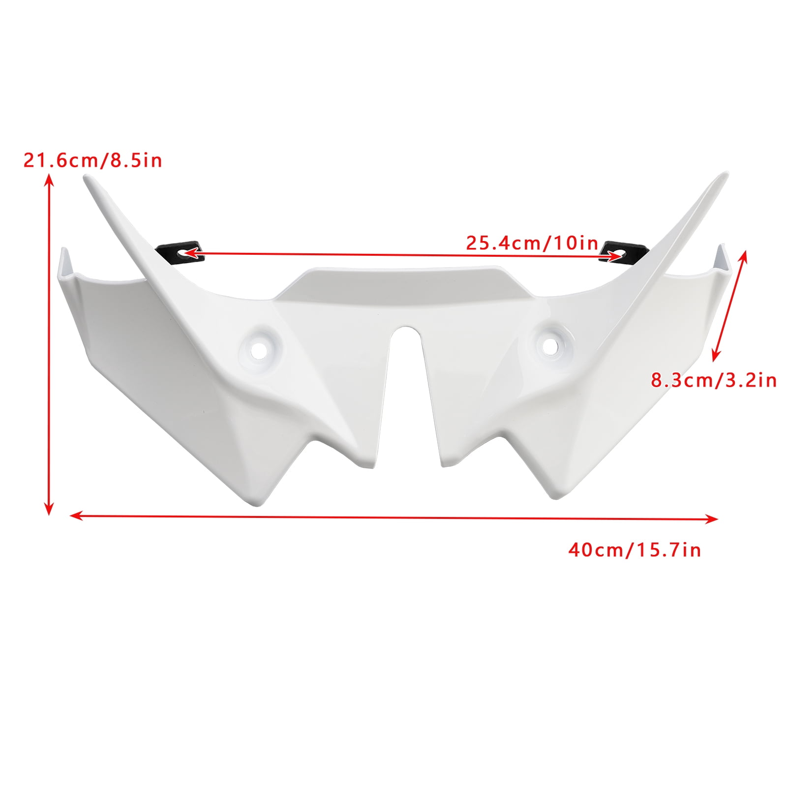 Front Downforce Spoiler Extension Fairing For Kawasaki Z650 2021-2024 ...