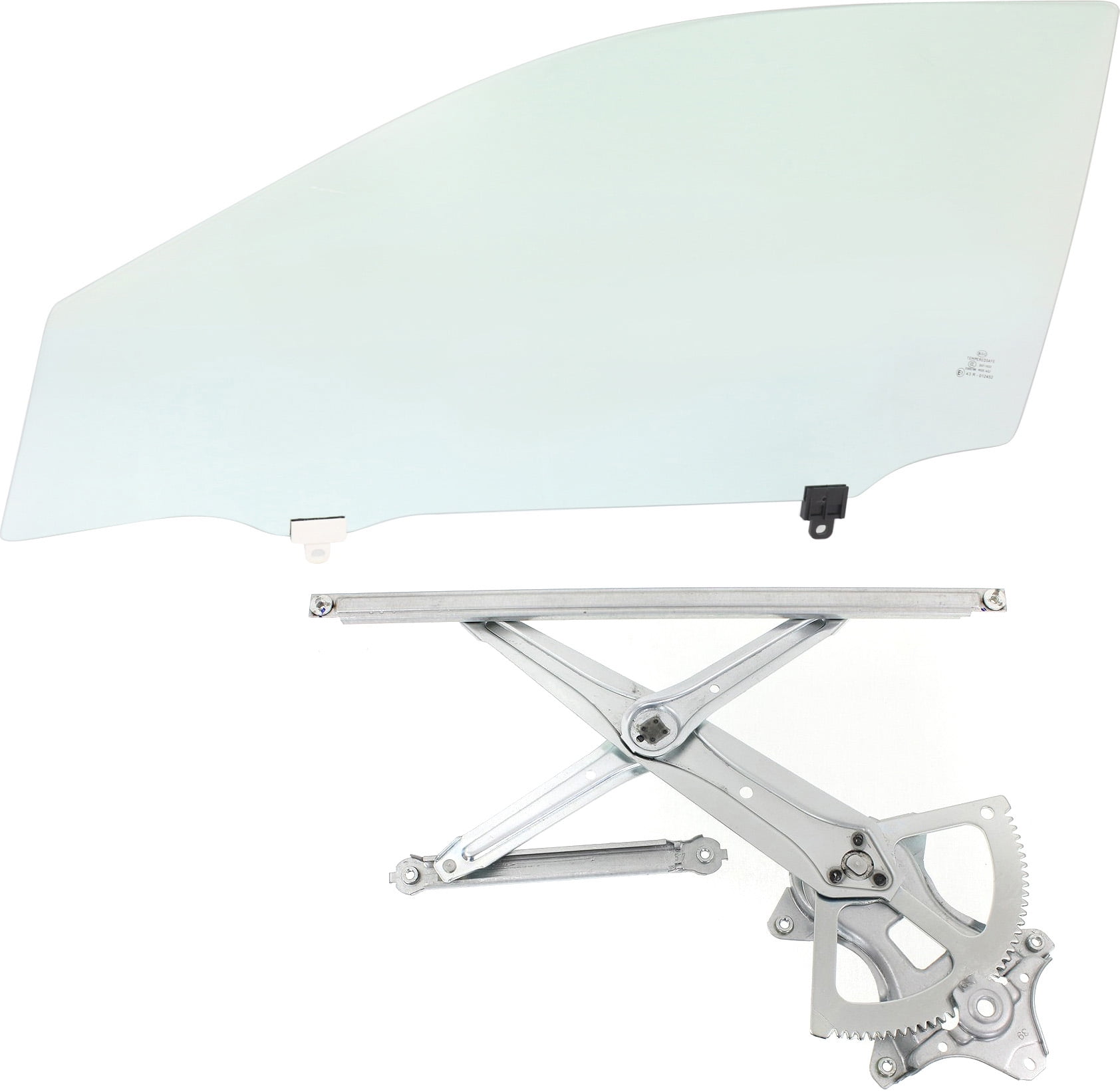 Front Driver Side Door Glass Kit North America Built Vehicle Replaces ...