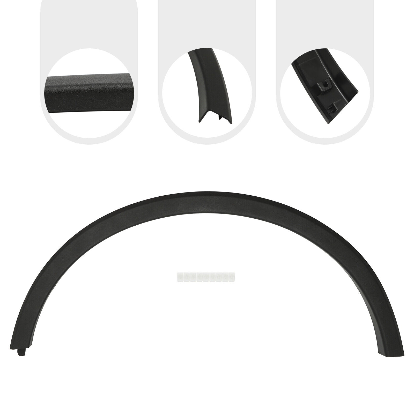 Front Driver Side Wheel Arch Molding Trim for 2013 2014 2015 2016 2017 ...