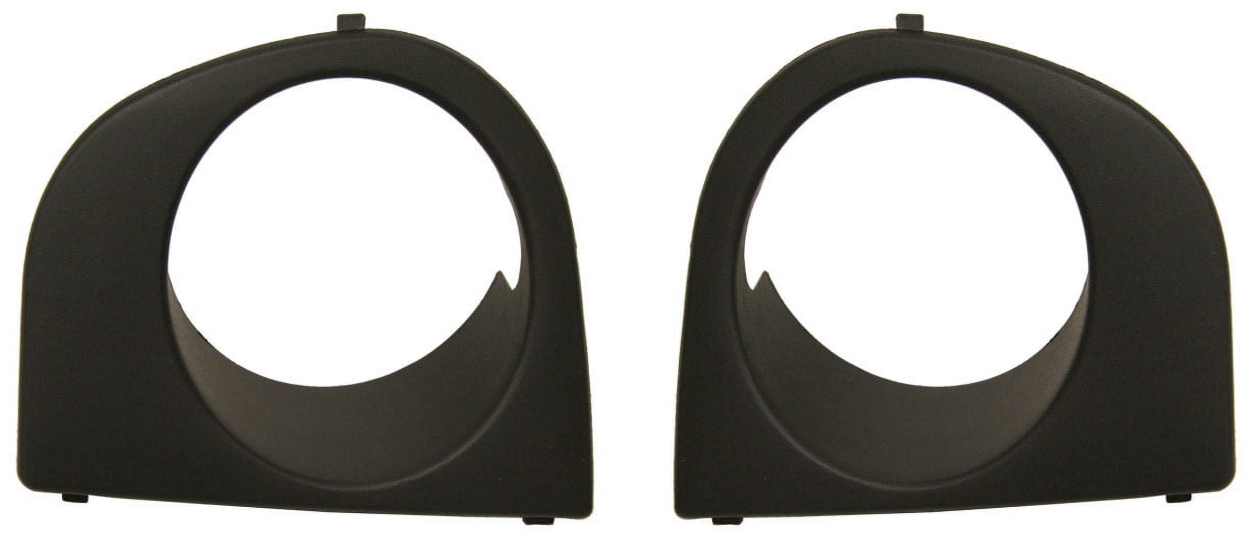 Front Driver and Passenger Side Fog Light Trims Primed for 2003-2005 ...