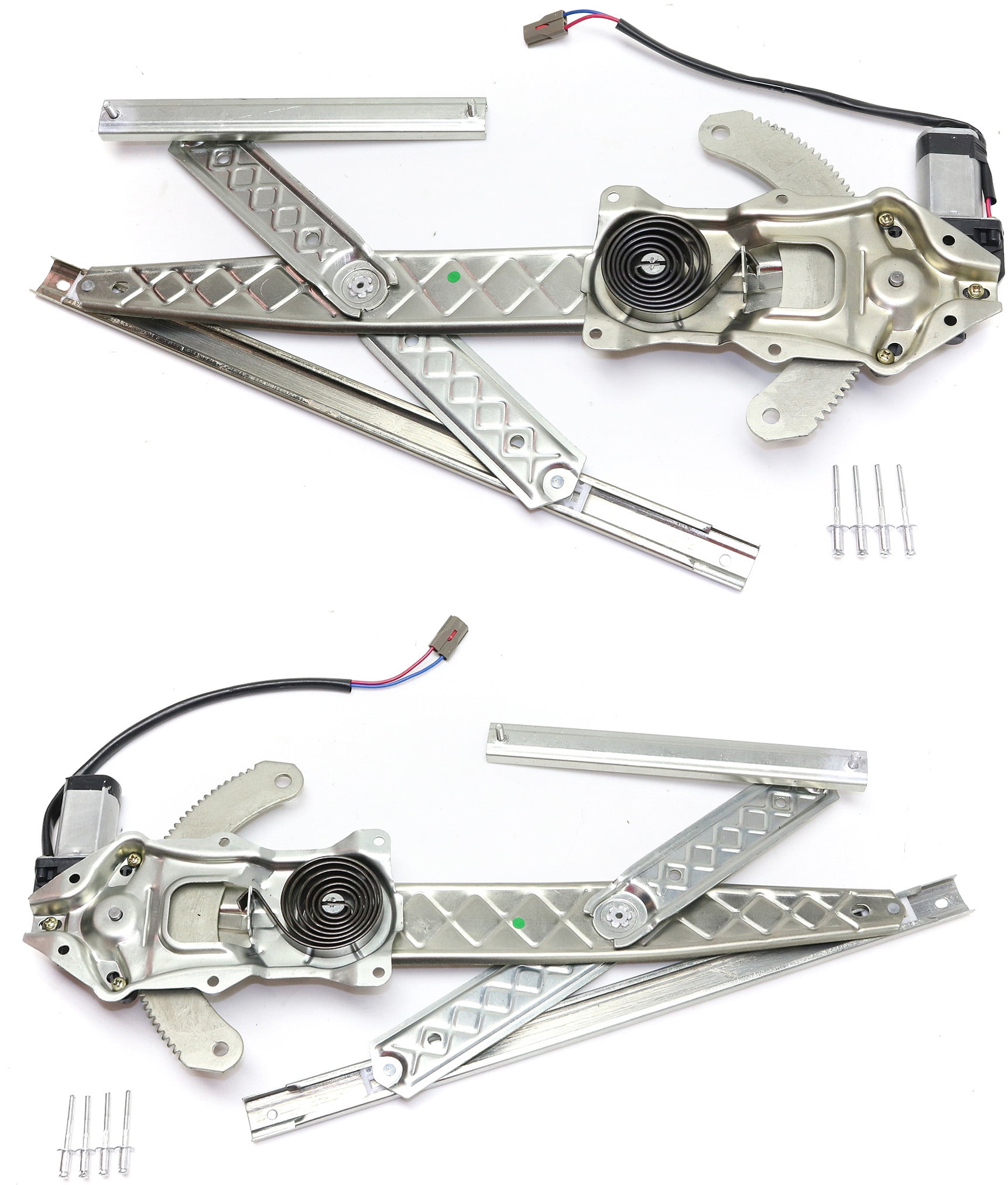 Front Driver and Passenger Side Window Regulators Power for 1997-1998 ...
