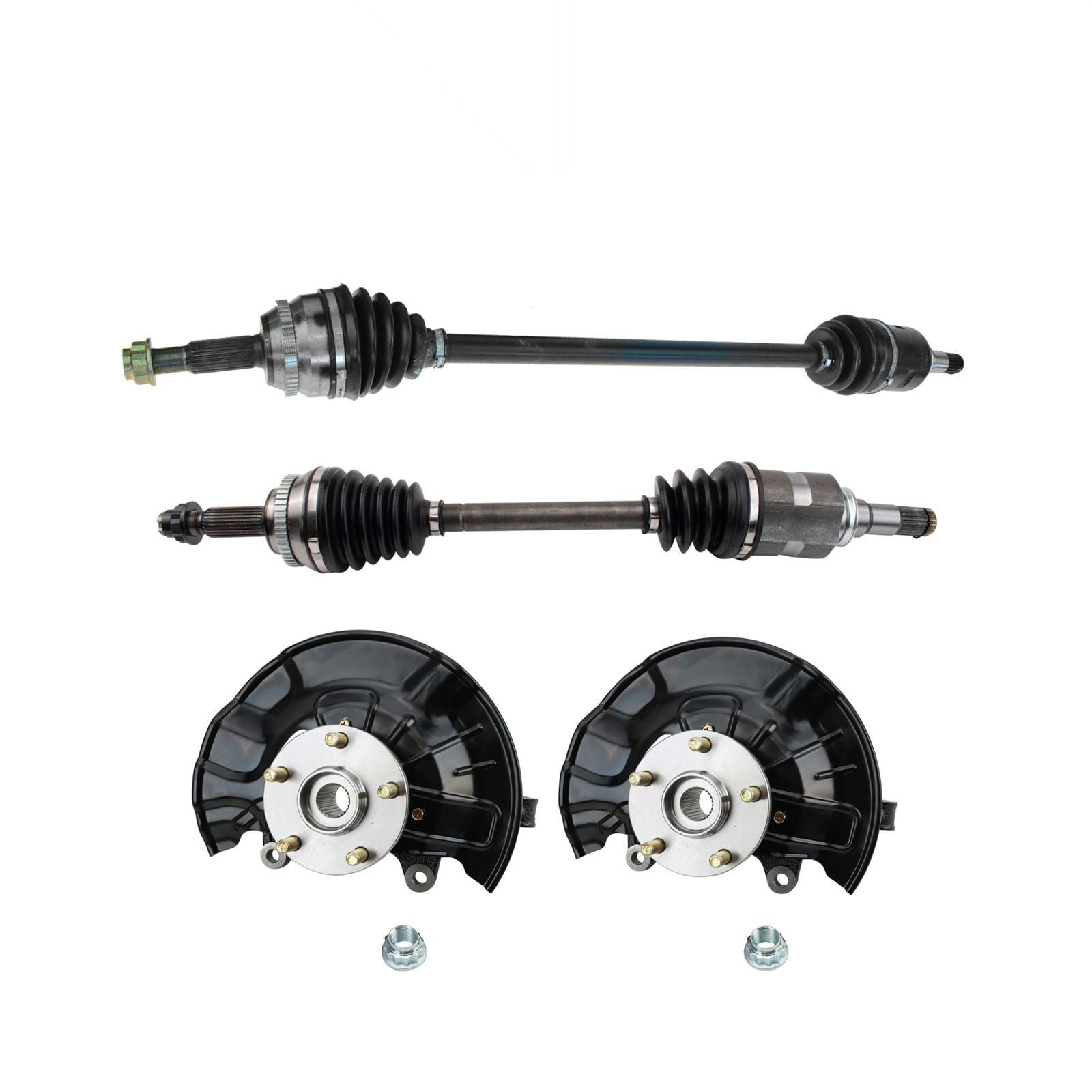 Front Drivetrain Kit Fits 2014-2018 for Toyota for Corolla 4WD - (2) CV ...