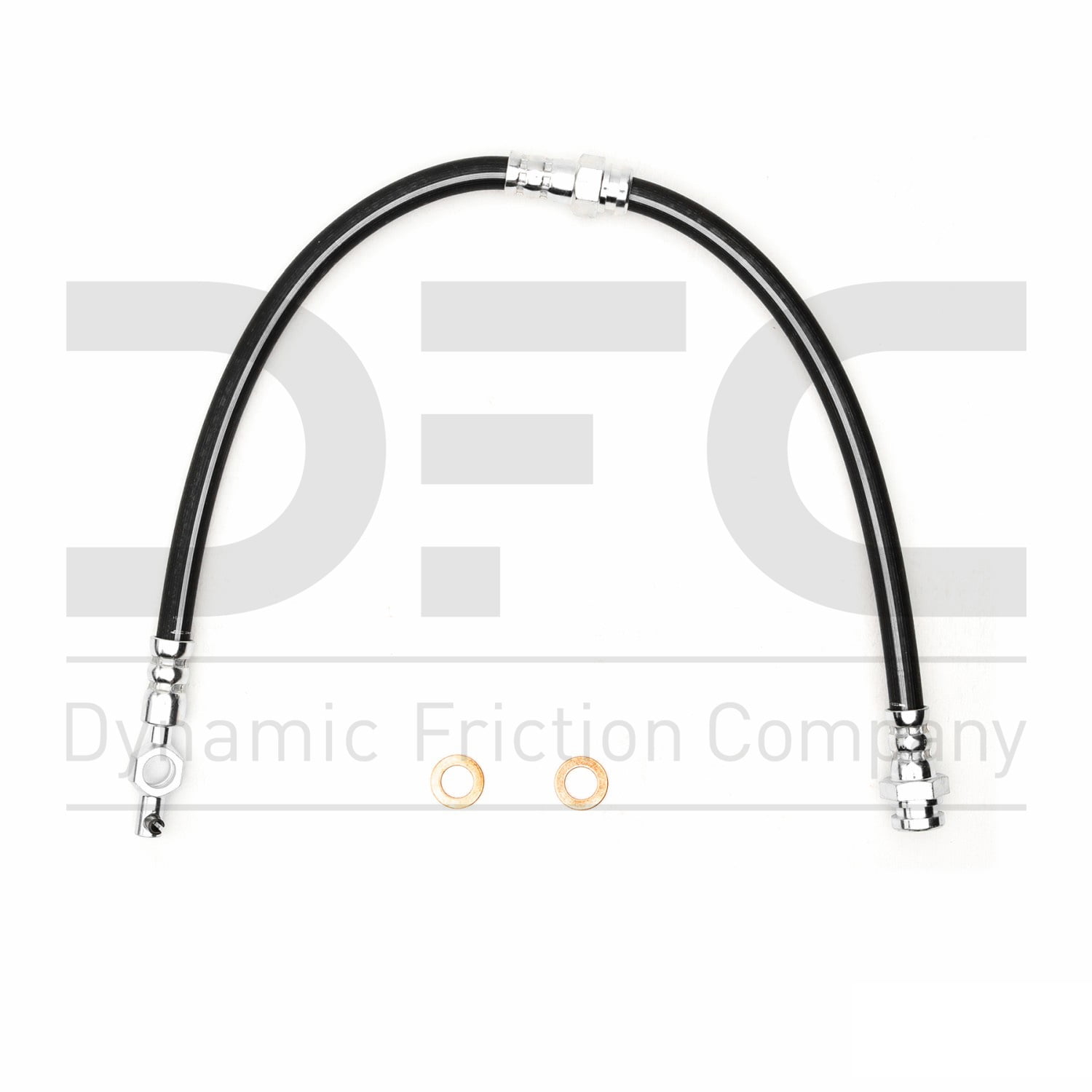 Front Dynamic Friction Company Brake Line Hose 350-80013 For 1986-1987 ...