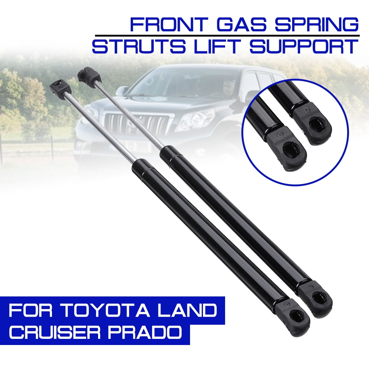 Front Engine Cover Hood Shock Lift For Toyota Land cruiser Prado Bar ...