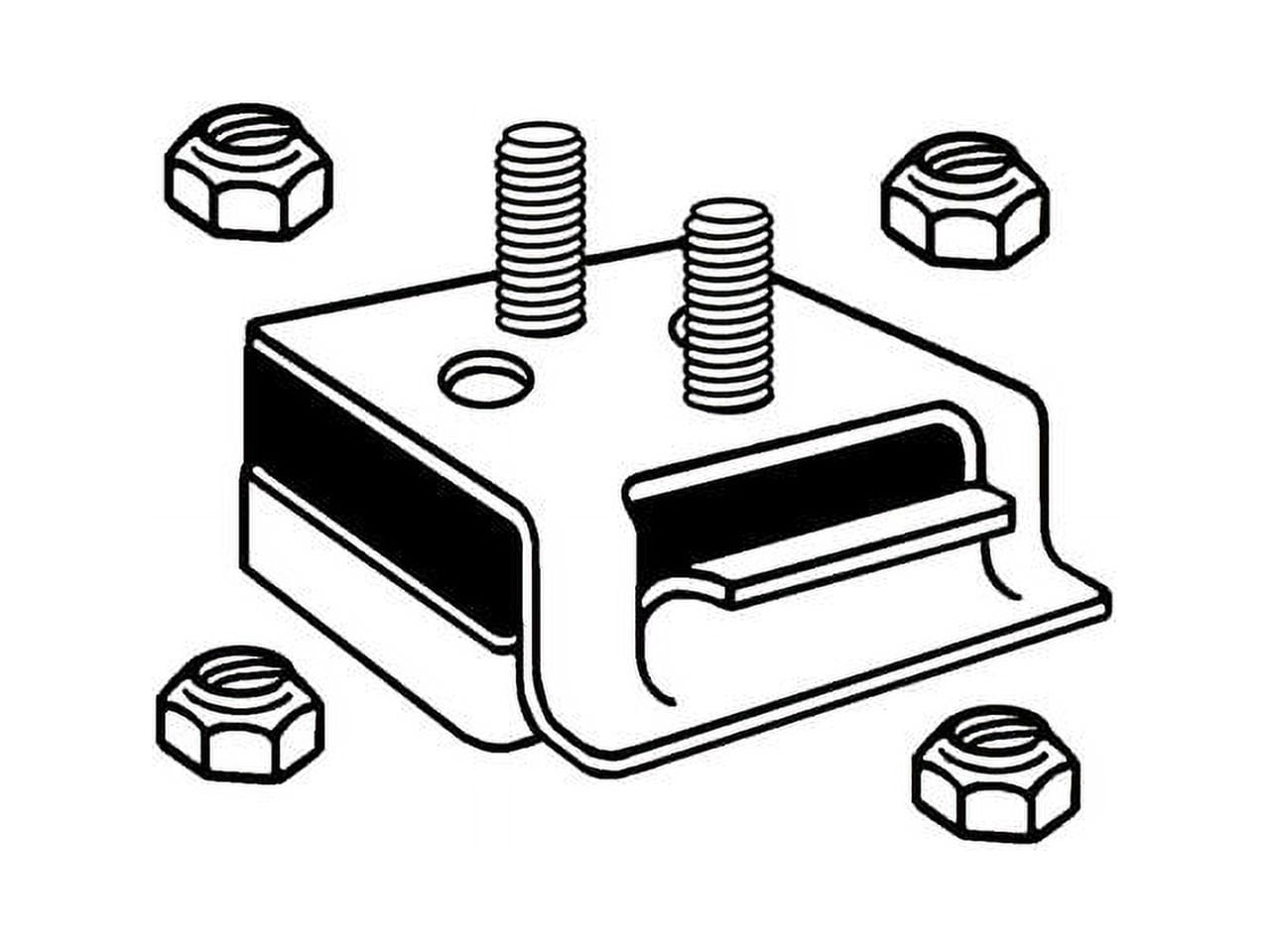 Front Engine Mount - Compatible with 1972 - 1981 Jeep CJ5 5.0L V8 1973 ...