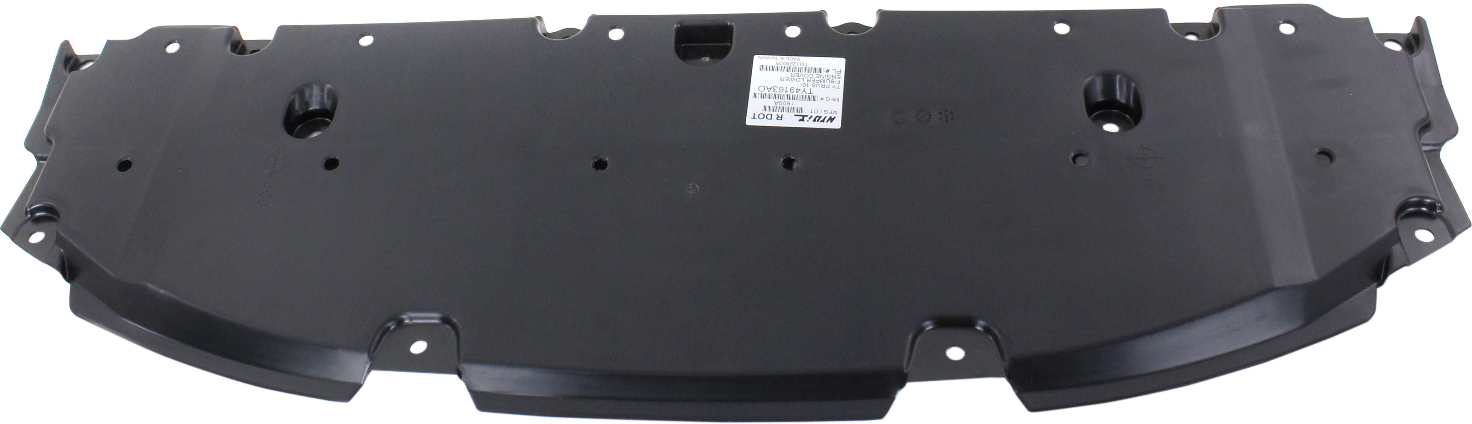 Front Engine Splash Shield Compatible with TOYOTA PRIUS 2016-2018/PRIUS ...