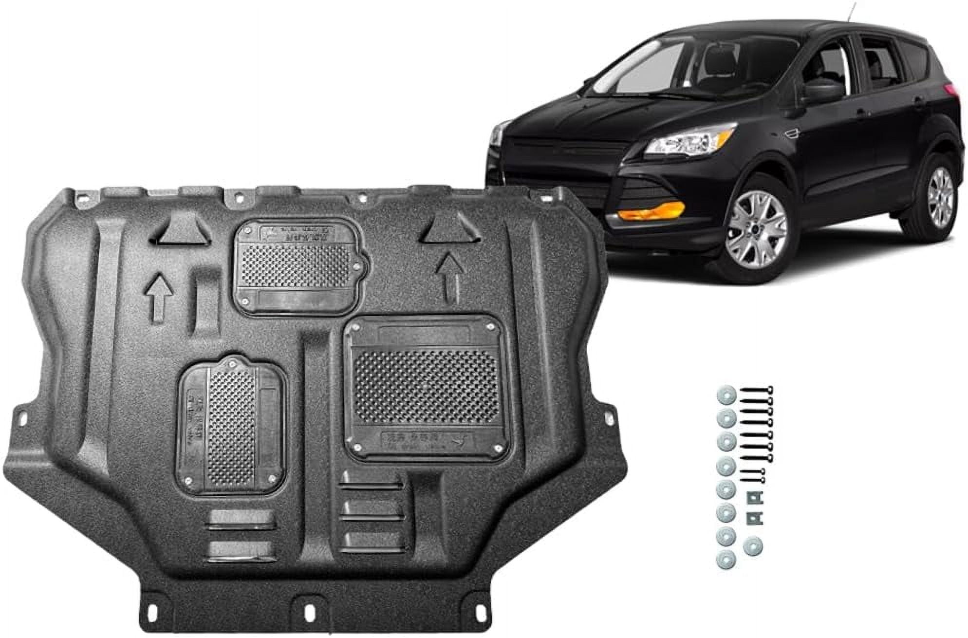 Front Engine Splash Shield Fit for Ford Escape 2013-2019 Engine Splash ...