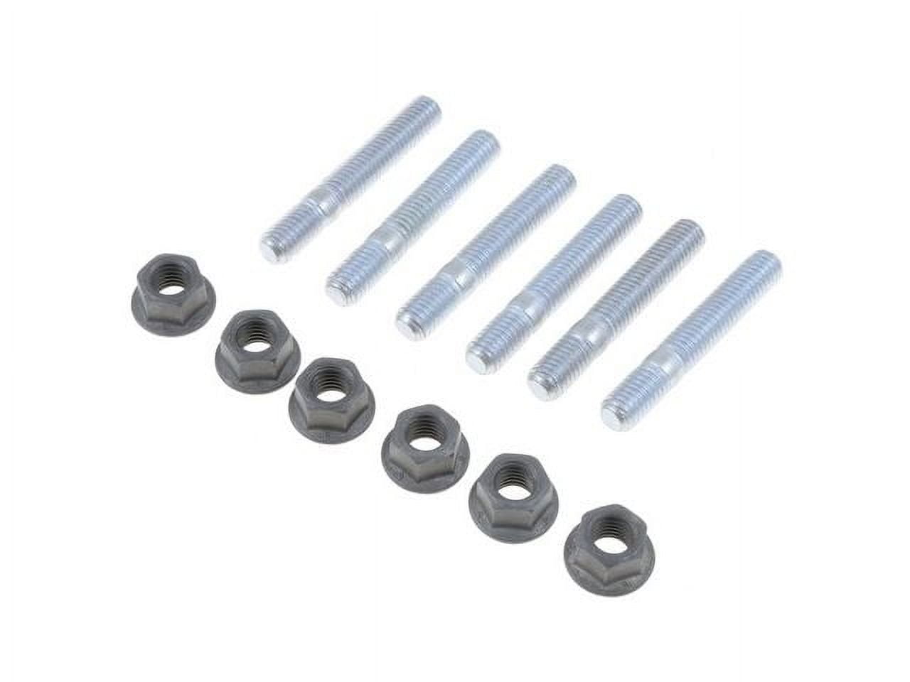 Front Exhaust Flange Stud and Nut - Compatible with 2001 - 2011 Ford ...