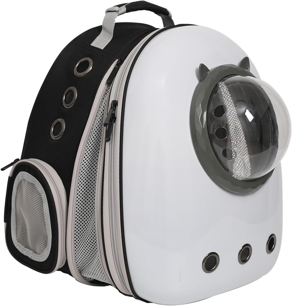 Front Expandable Cat Carrier Backpack, Large Cats Fit Up to 20lbs ...