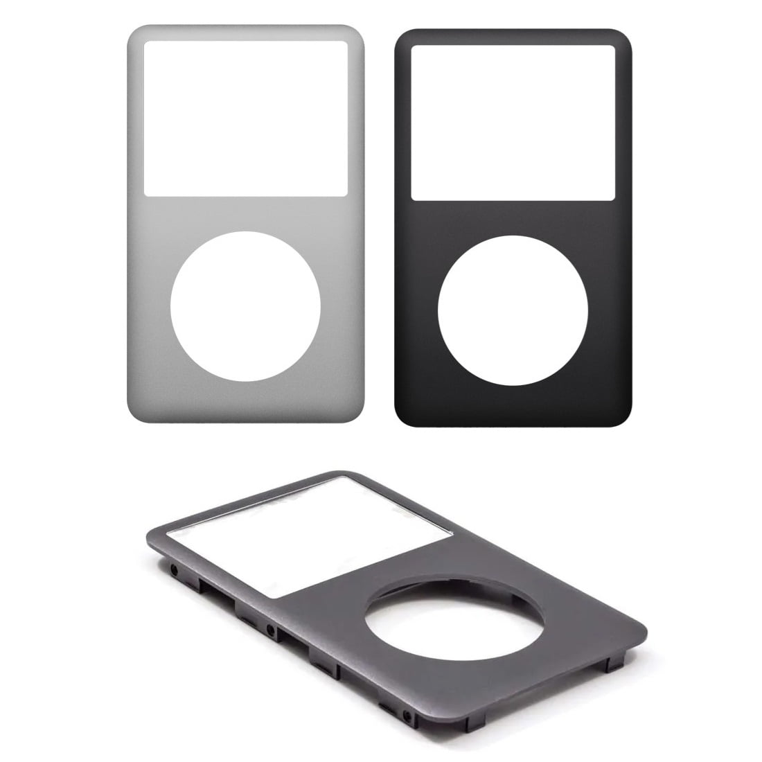Front Faceplate Cover Housing Shell Case for iPod Classic 6th/7th Gen ...