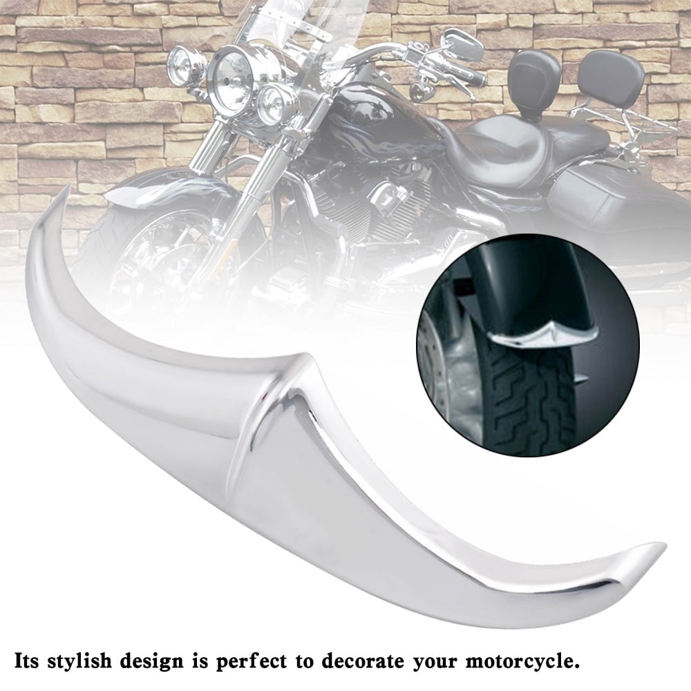 Front Fender Leading Edge Tip Trim Accent Chrome For Touring FLHX FLTR ...