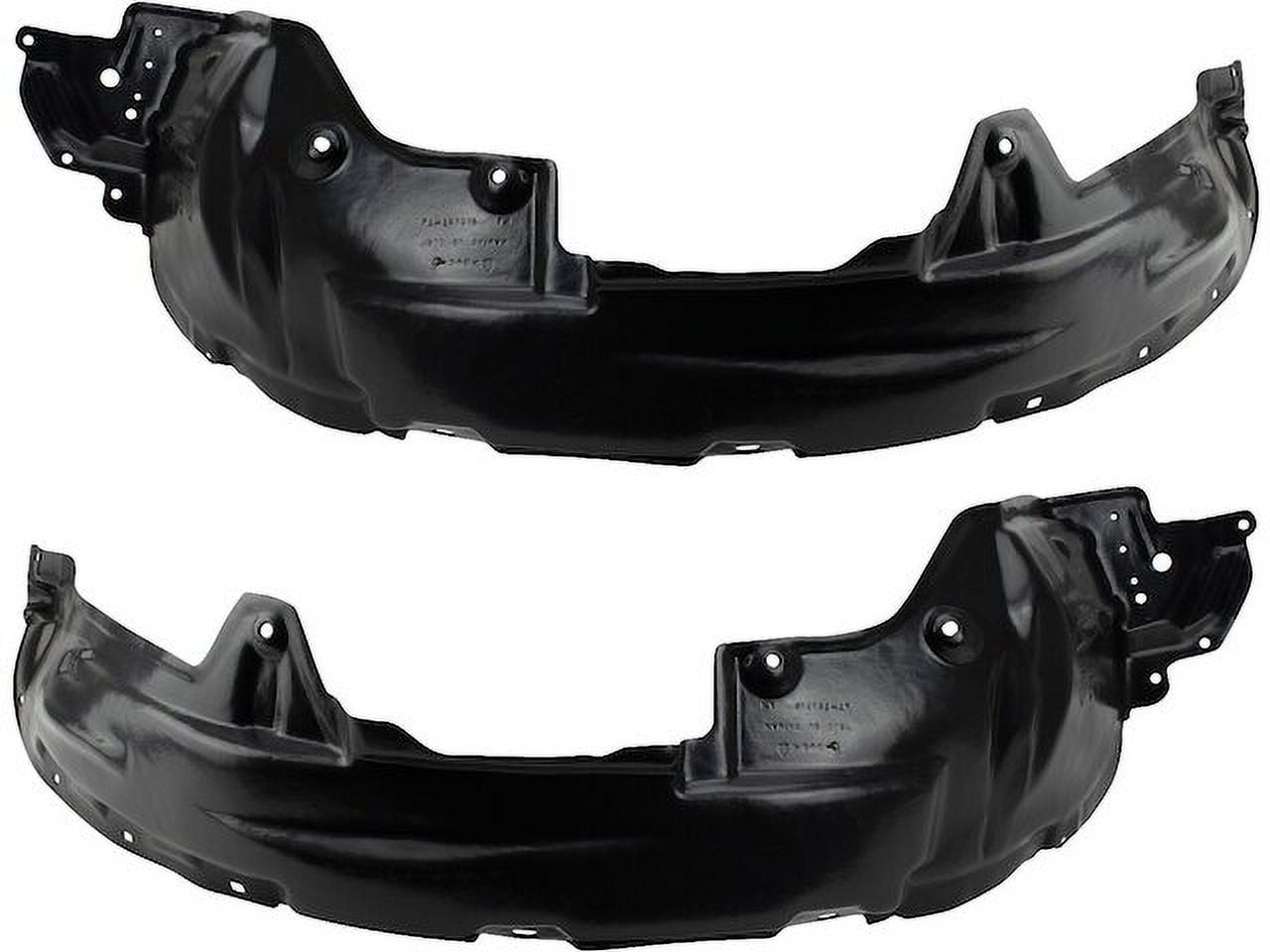 Front Fender Liner Set 2 Piece - Compatible with 2006 - 2012 Toyota ...