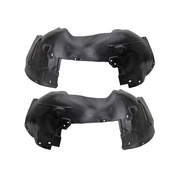 Front Fender Liner Set 2 Piece - Compatible with 2007 - 2014 Chevy ...