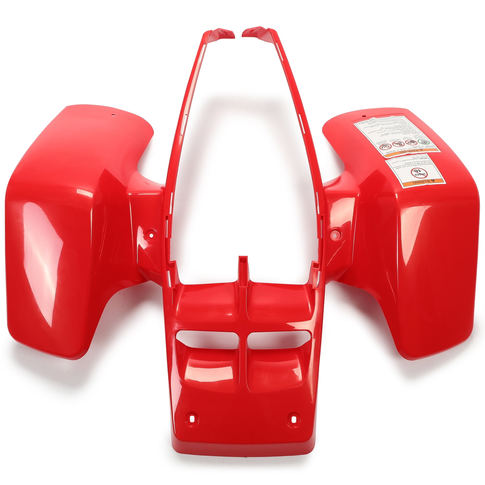 Front Fender Plastic Body Kit For Yamaha Banshee 350 YFZ350 RED 1987 ...