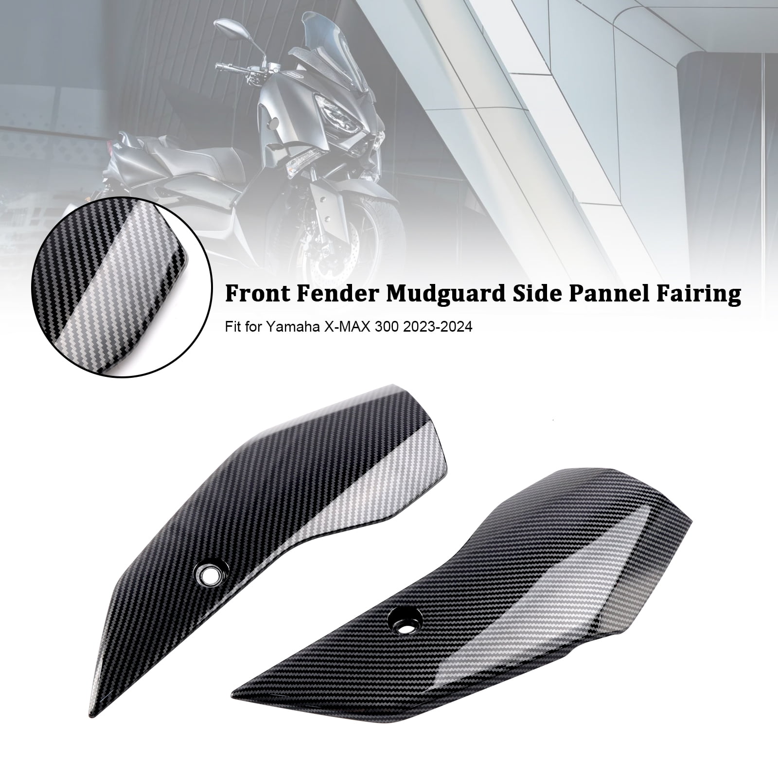 Front Fender Side Panel Fairing For Yamaha X-MAX 300 XMAX300 2023-2024 ...