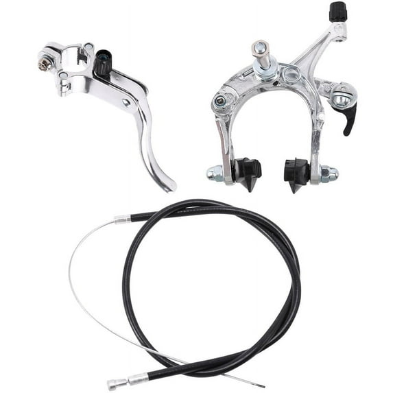 Front Fixie Road Bike Cruiser Brake Set Bike Brake Kit Bike Caliper ...