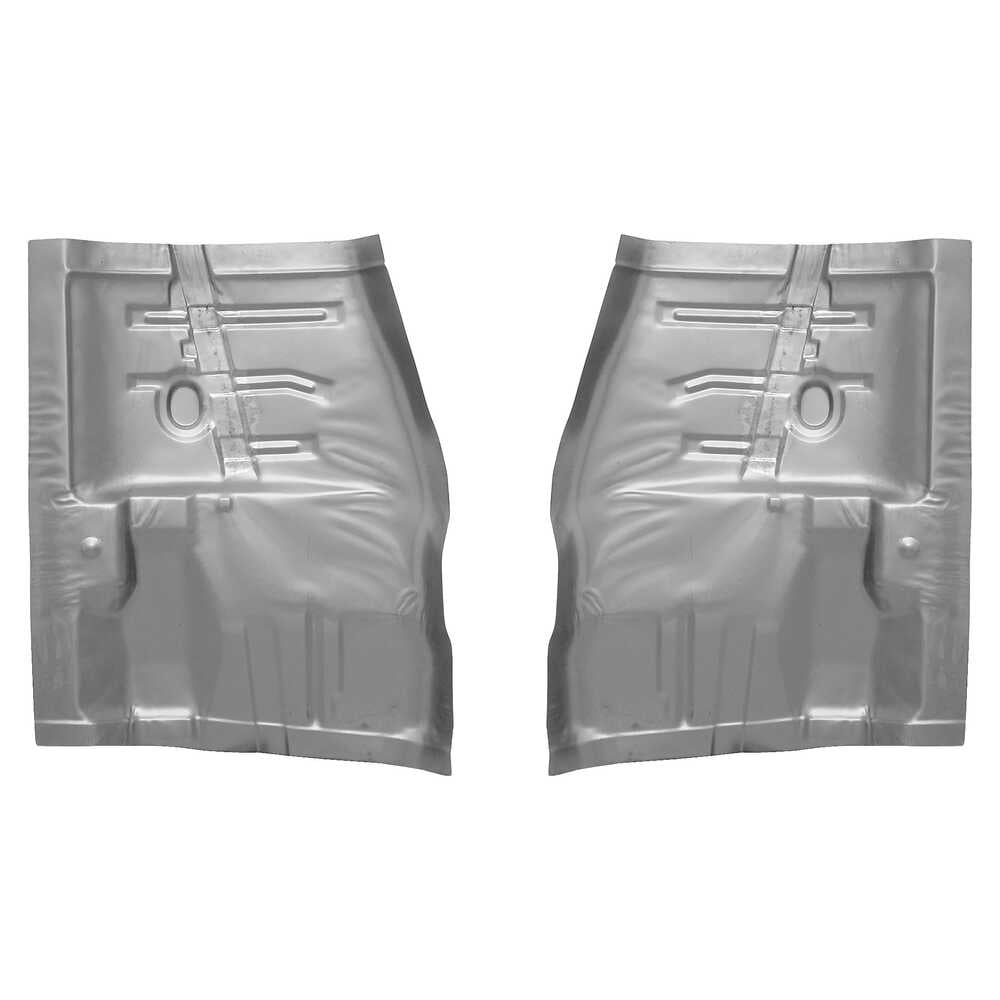 Front Floor Pan Half - PAIR. Fits 64-72 Buick Skylark, 67-72 Chevrolet ...