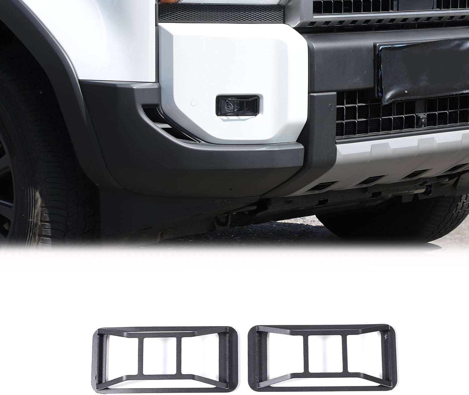 Front Fog Light Lamp Mesh Grill Trim Cover Compatible with Toyota Land ...
