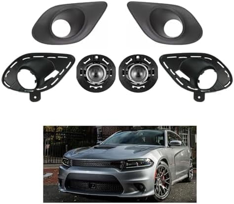 Front Fog Lights Set Left & Right Compatible With 2015 2016 2017 2018 ...