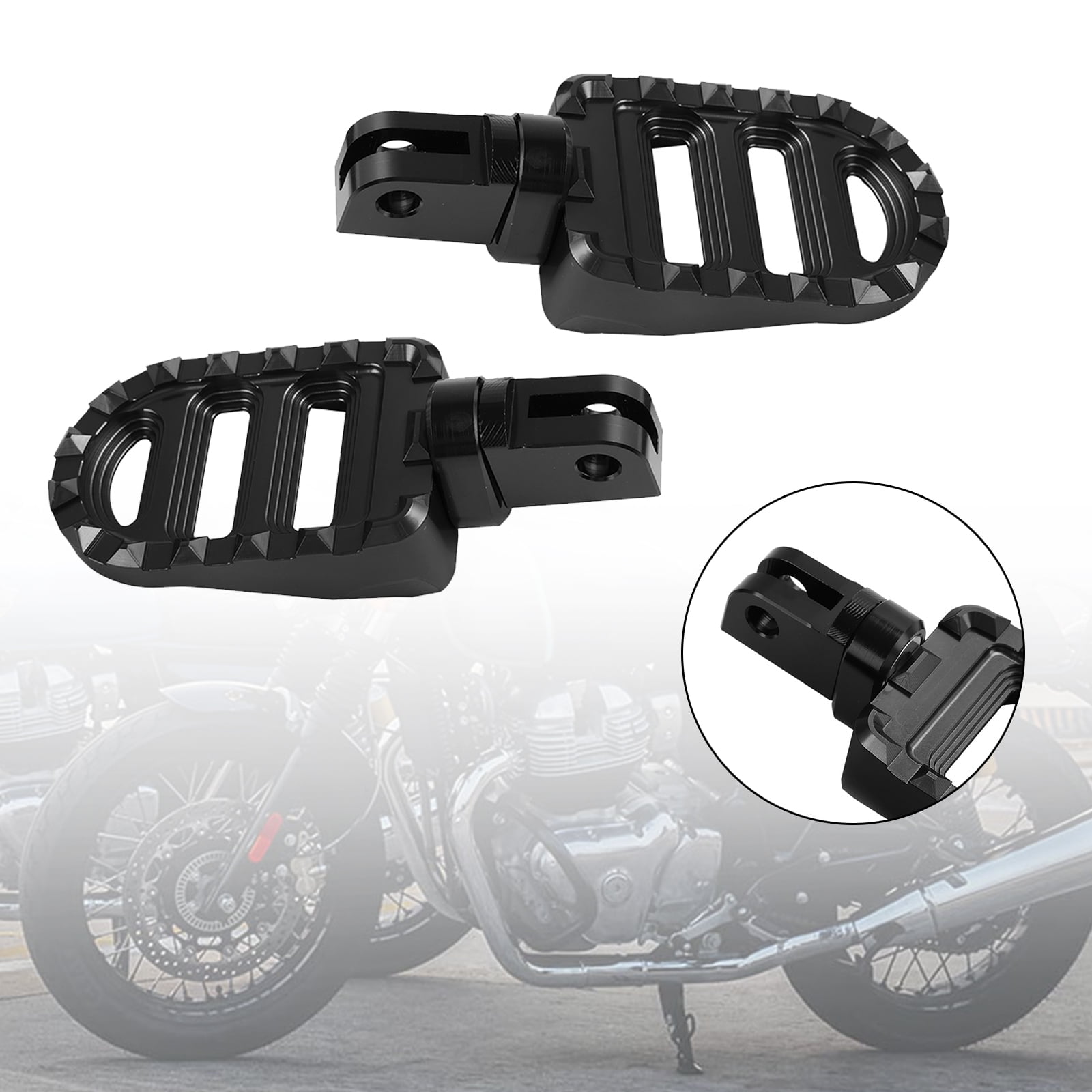 Front Footrests Foot Peg fit for INTERCEPTOR 650 CONTINENTAL 650 2019 ...
