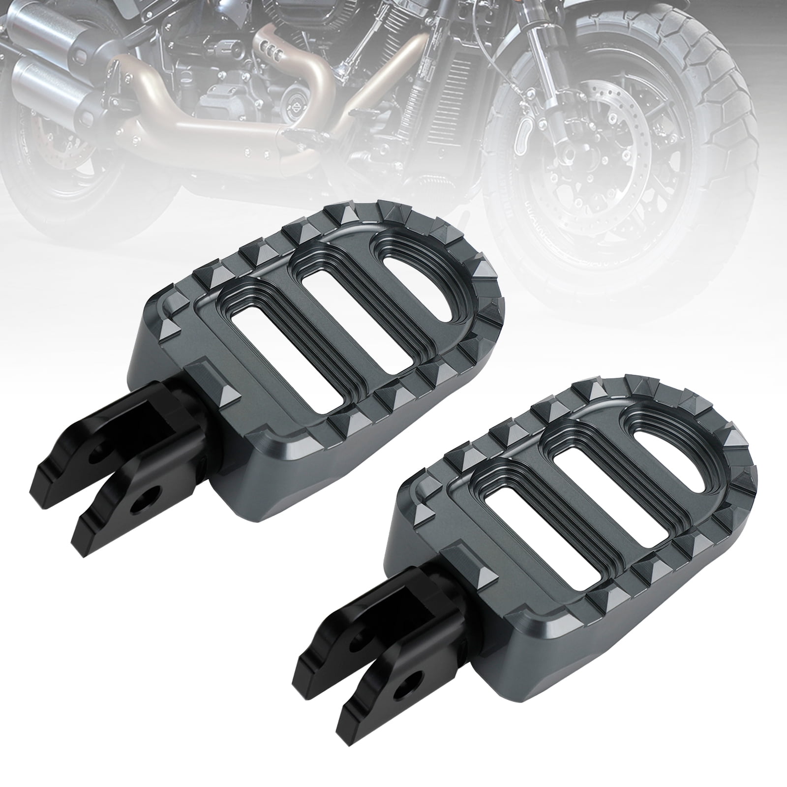 Front Footrests Foot Peg fit for Sportster S Lower Rider Fat Bob ...