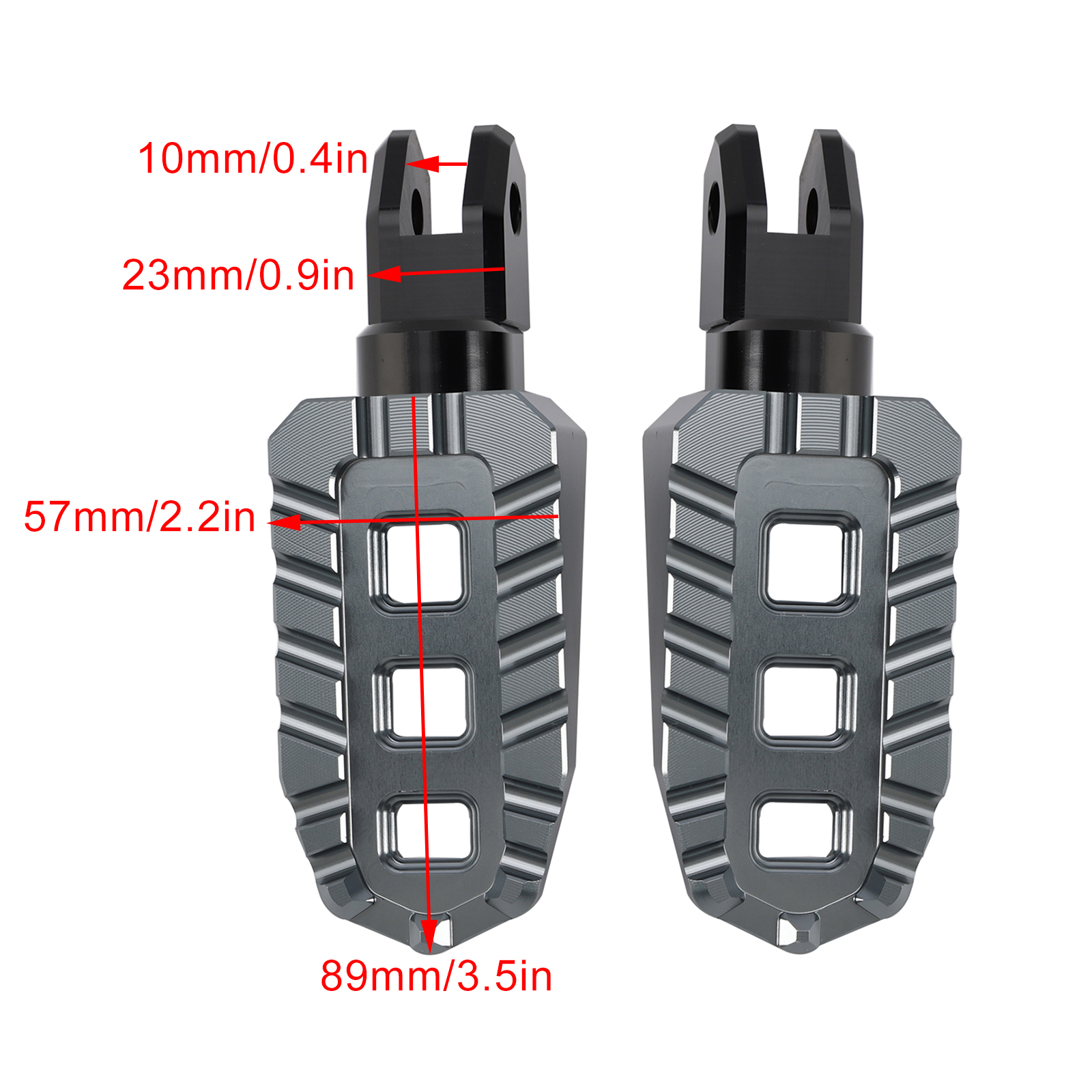 Front Footrests Foot Peg fit for YAMAHA BOLT / BOLT R-SPEC / XV950R ...