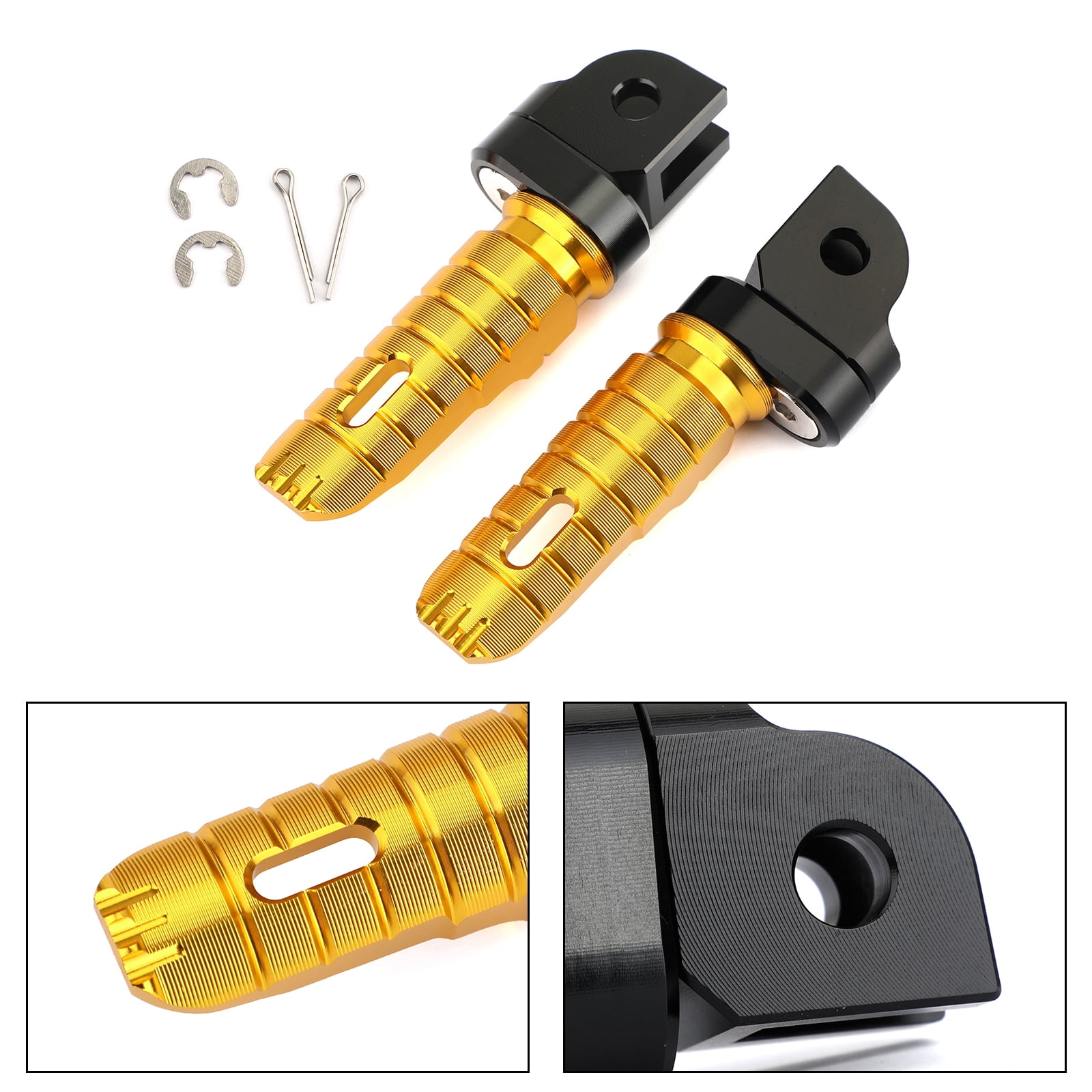 Front Footrests Foot Peg for HONDA CB125R CBR250RR CBR1000RR CB600F ...
