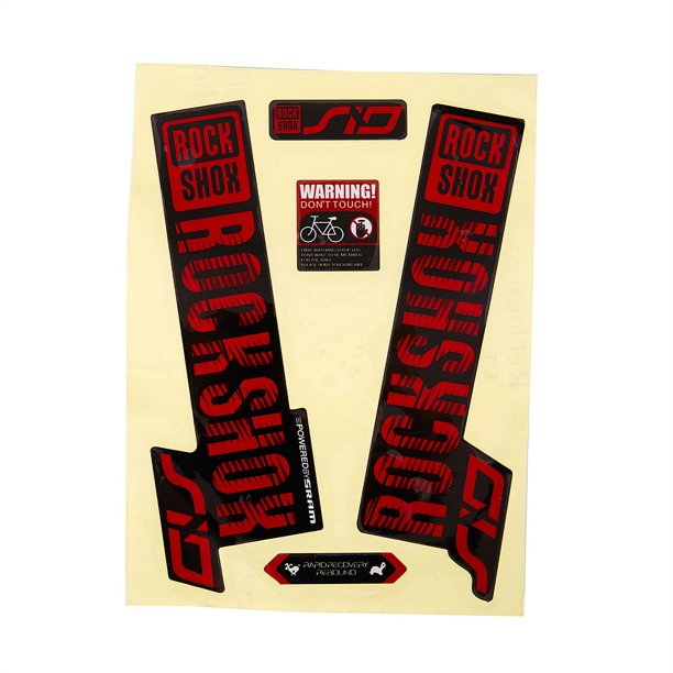 Front Fork Sticker for Rock Shox SID Road Bike MTB Race accessories ...