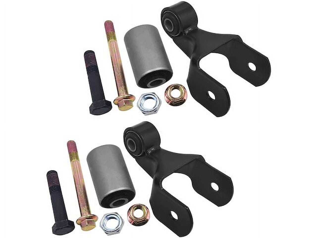 Front Forward Leaf Spring Shackle - Set of 2 - Compatible with 1980 - 1997 Ford F-350 4WD 1981 ...