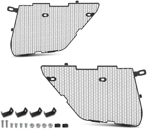 Front Grill Cover Radiator Guard Compatible with Chevy Corvette C8 2020 ...