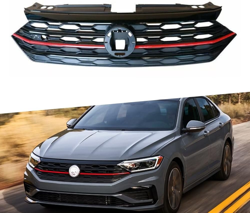 Front Grill GLI Style Compatible with VW Volkswagen Jetta Comfortline ...
