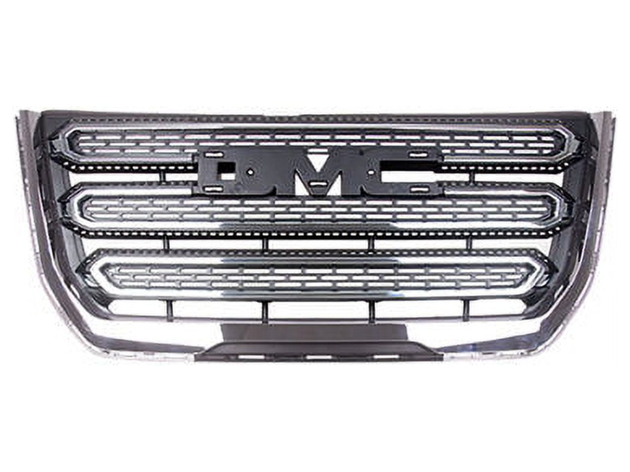 Front Grille - Chrome Center - Horizontal Moldings with Chrome Frame ...