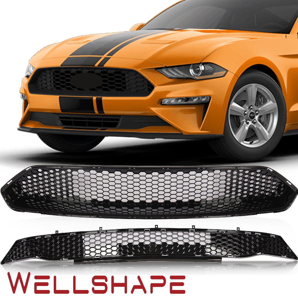 Front Grille Compatible with Ford Mustang 2018 2019 2020 2021 Front ...