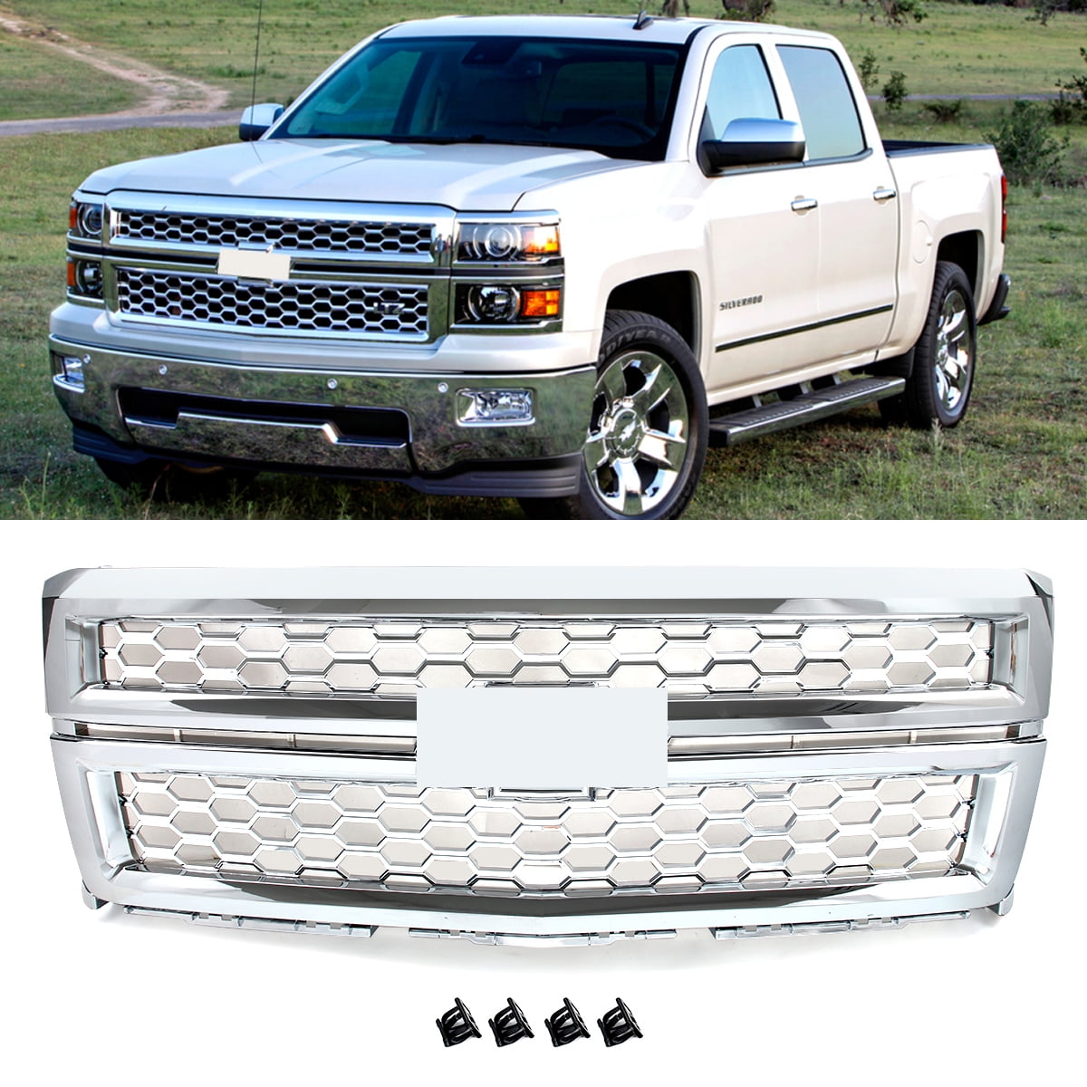 Fascinating Grill For 2014 Chevy Silverado Photos