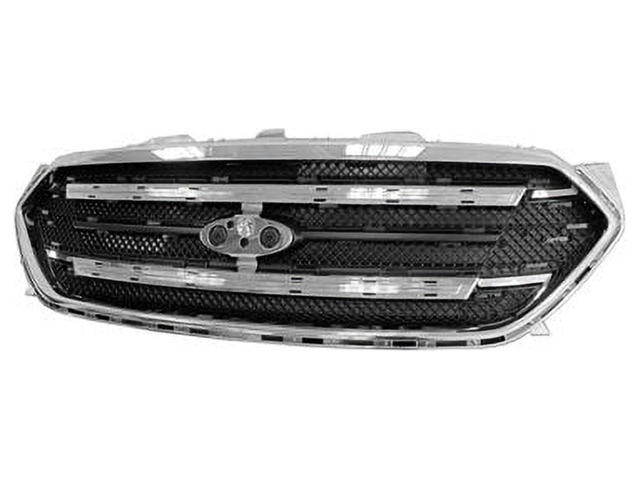 Front Grille Shell - Compatible with 2013 - 2019 Ford Taurus 2014 2015 ...