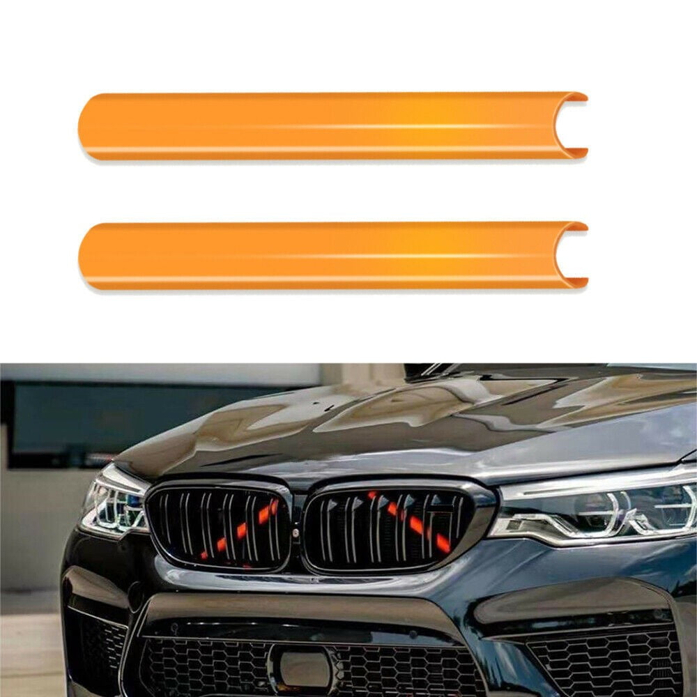 Front Grille Trim Strips Cover for Vehicle Models F10 F11 F02 F18 with ...