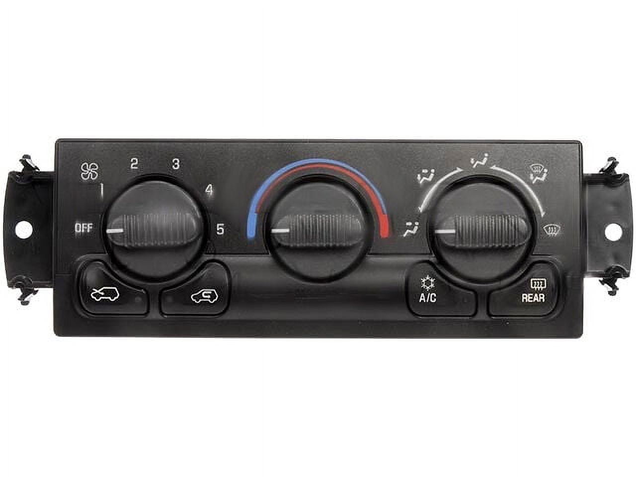 Front HVAC Control Module - Compatible with 2000 - 2002 GMC Yukon XL ...