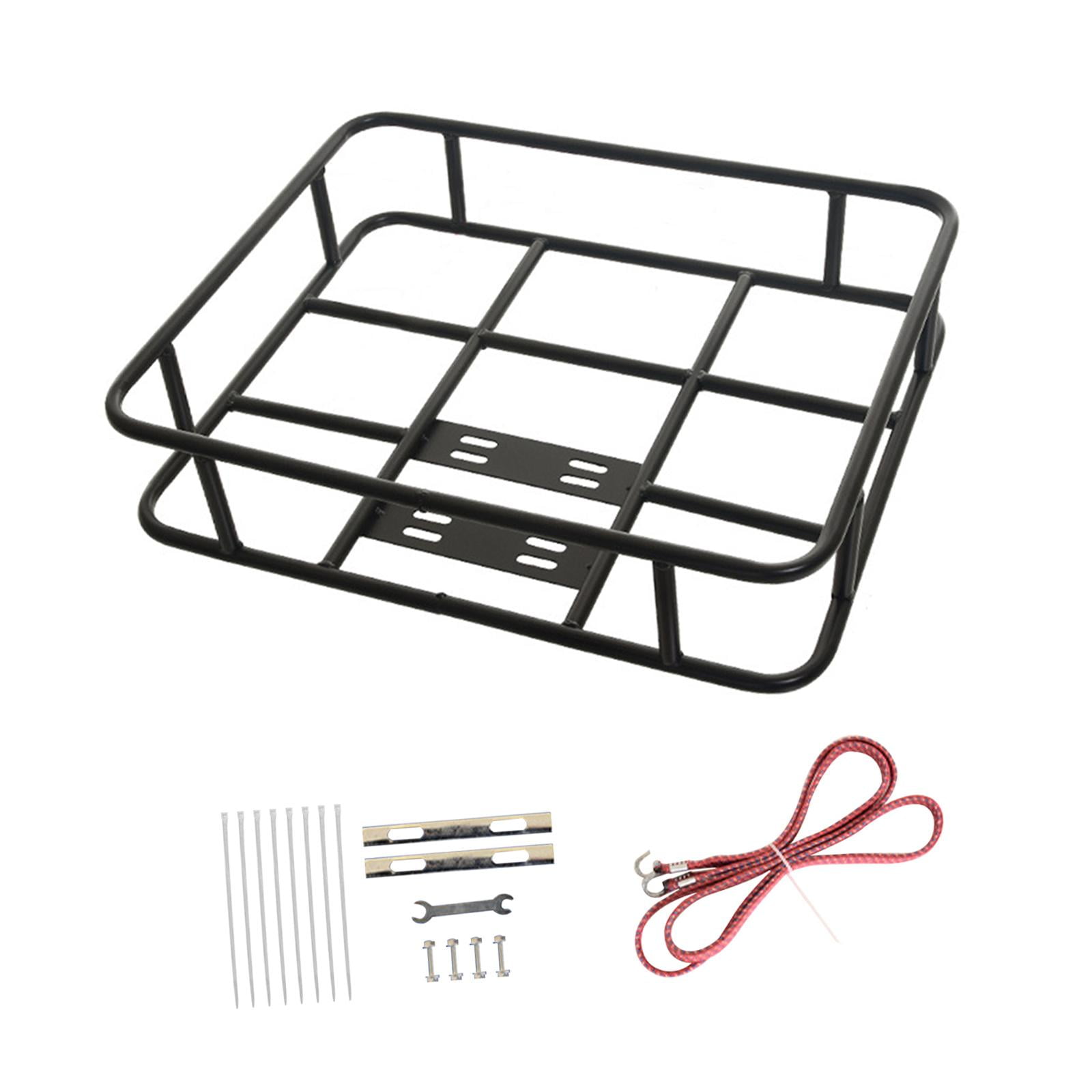 Front Handlebar Basket Front Bike Basket Large Capacity Iron Motorcycle ...